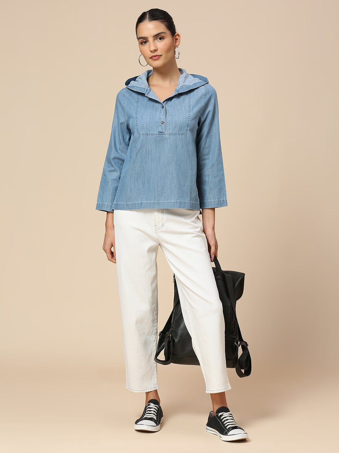 Explore a range of denim tops for versatile looks. – Chemistry