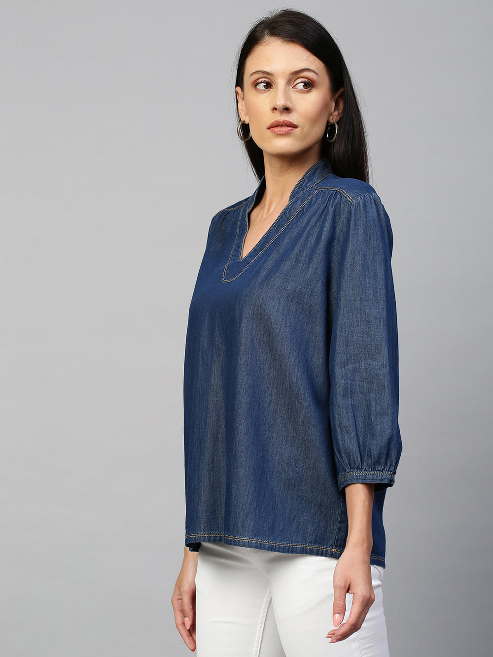 Explore a range of denim tops for versatile looks. – Chemistry